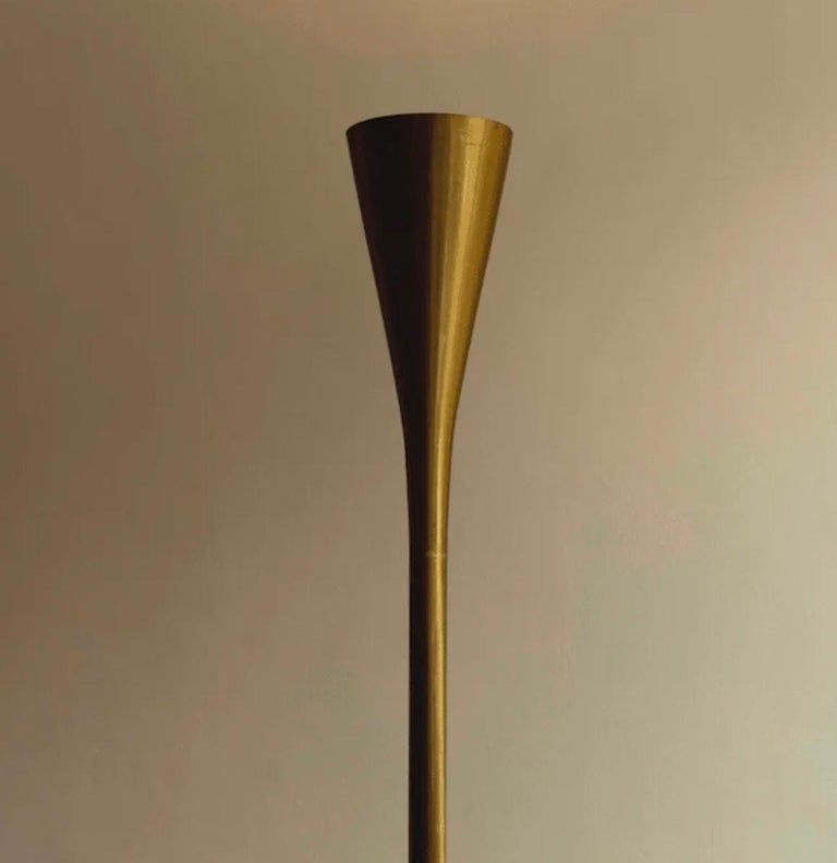 Pietro Chiesa Lacquered Brass ‘Luminator’ Floor Lamp For Sale at 1stDibs
