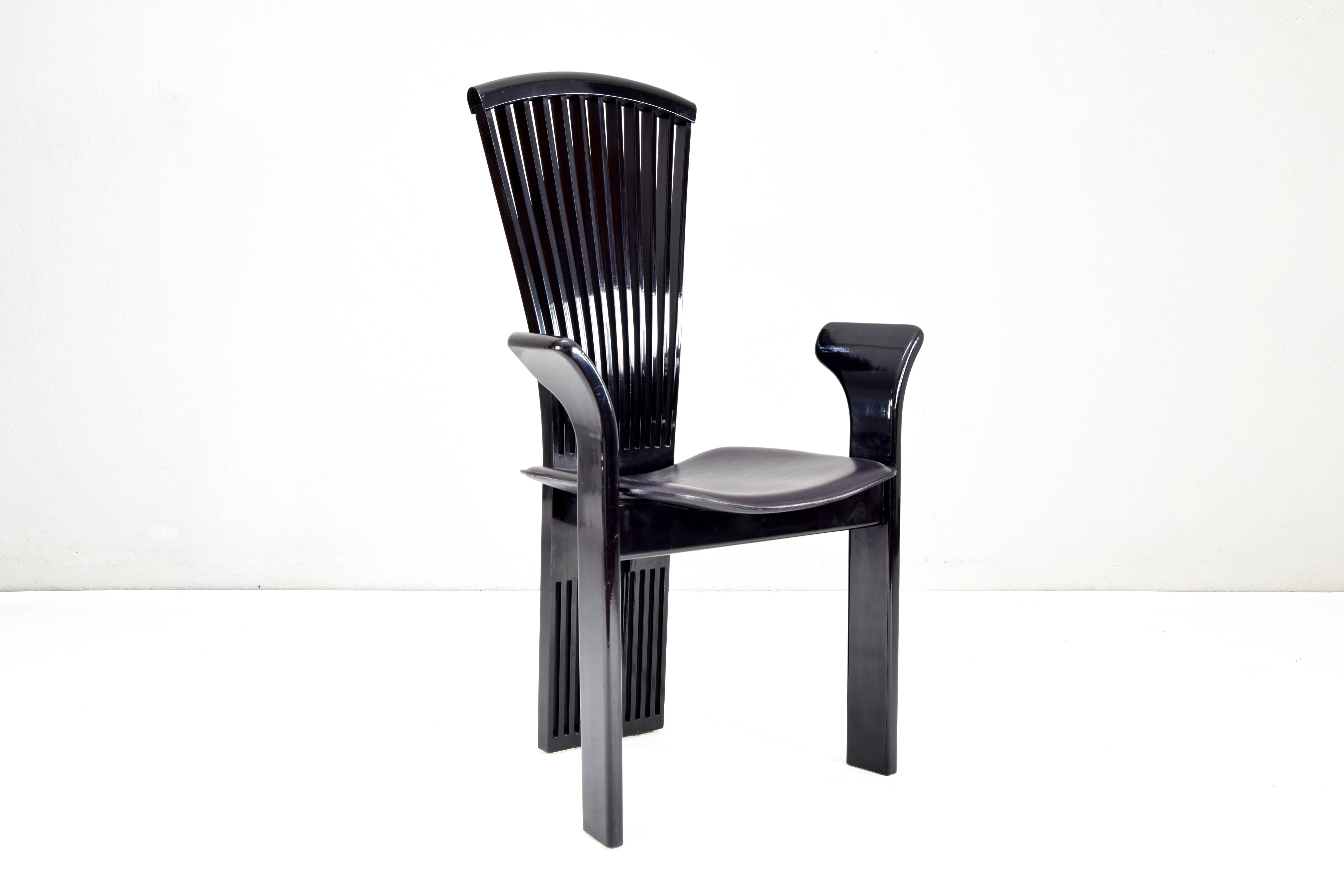 Pietro Constantini Midcentury Italian Modern Dining Chairs and ...