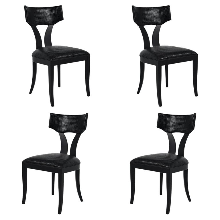 Pietro Costantini Set Of Four Side Chairs At 1stdibs