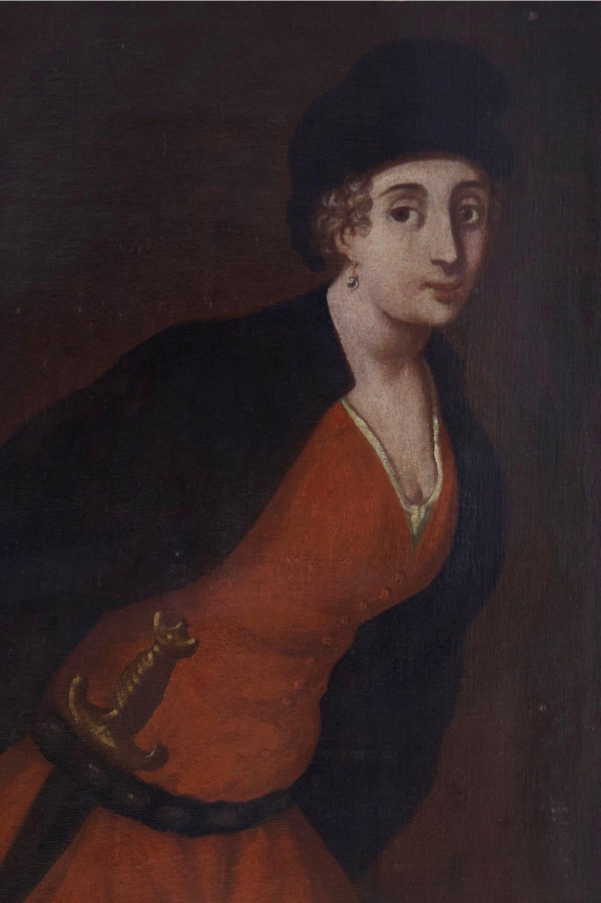 Pietro Longhi Antique Venetian Pantalone Painting 'Attr.' For Sale at ...