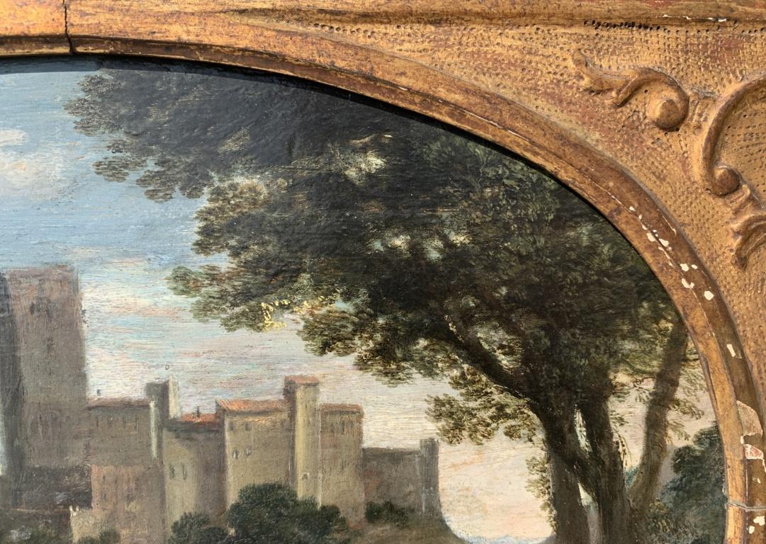 Pietro Paolo Bonzi - 17th century Italian landscape painting - Flyght ...