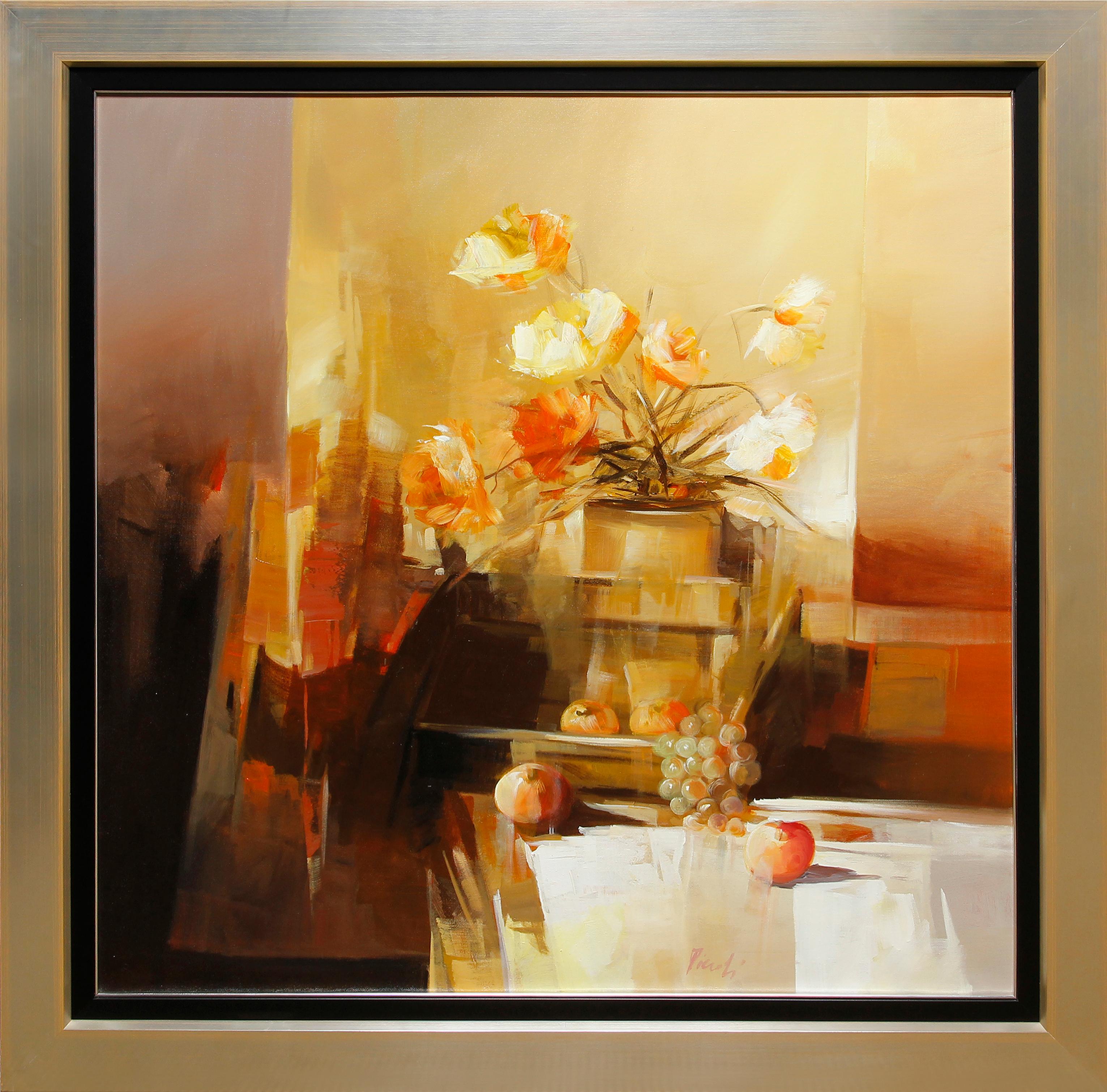 Pietro Piccoli - Composizione, con fiori e frutta (Flowers and Fruit ...