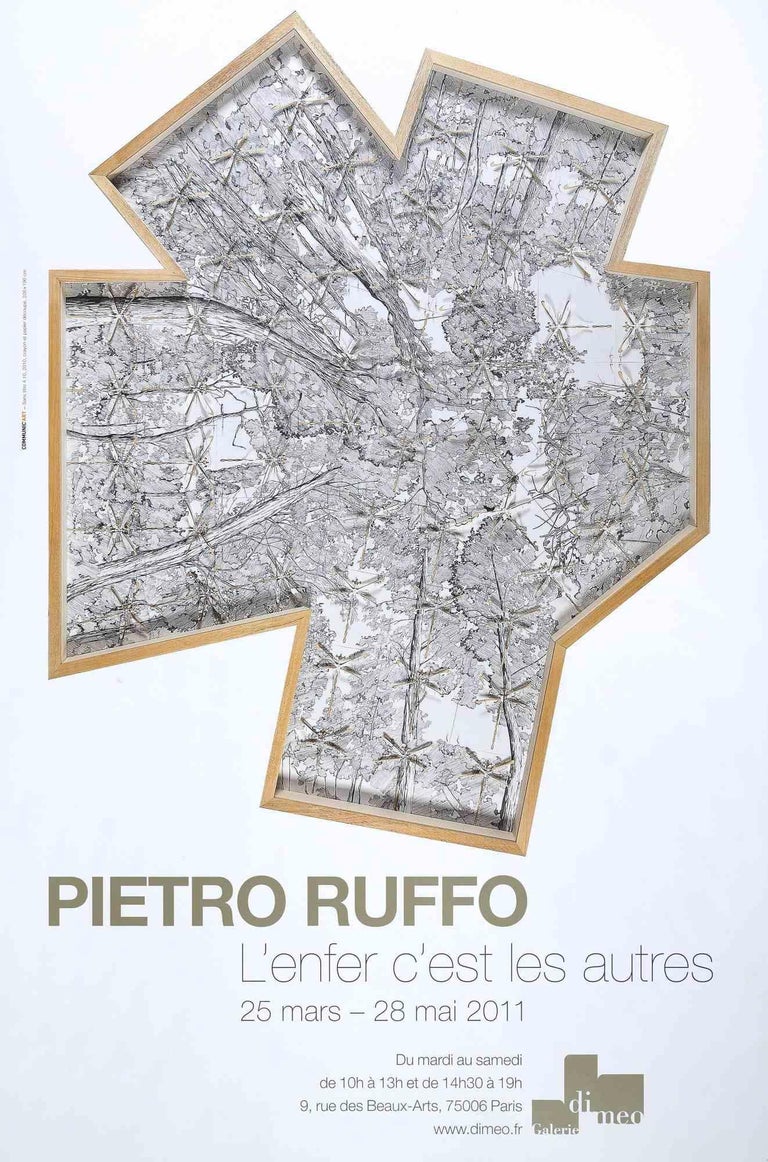 Pietro Ruffo - Exhibition Poster - Offset Print after Pietro Ruffo ...