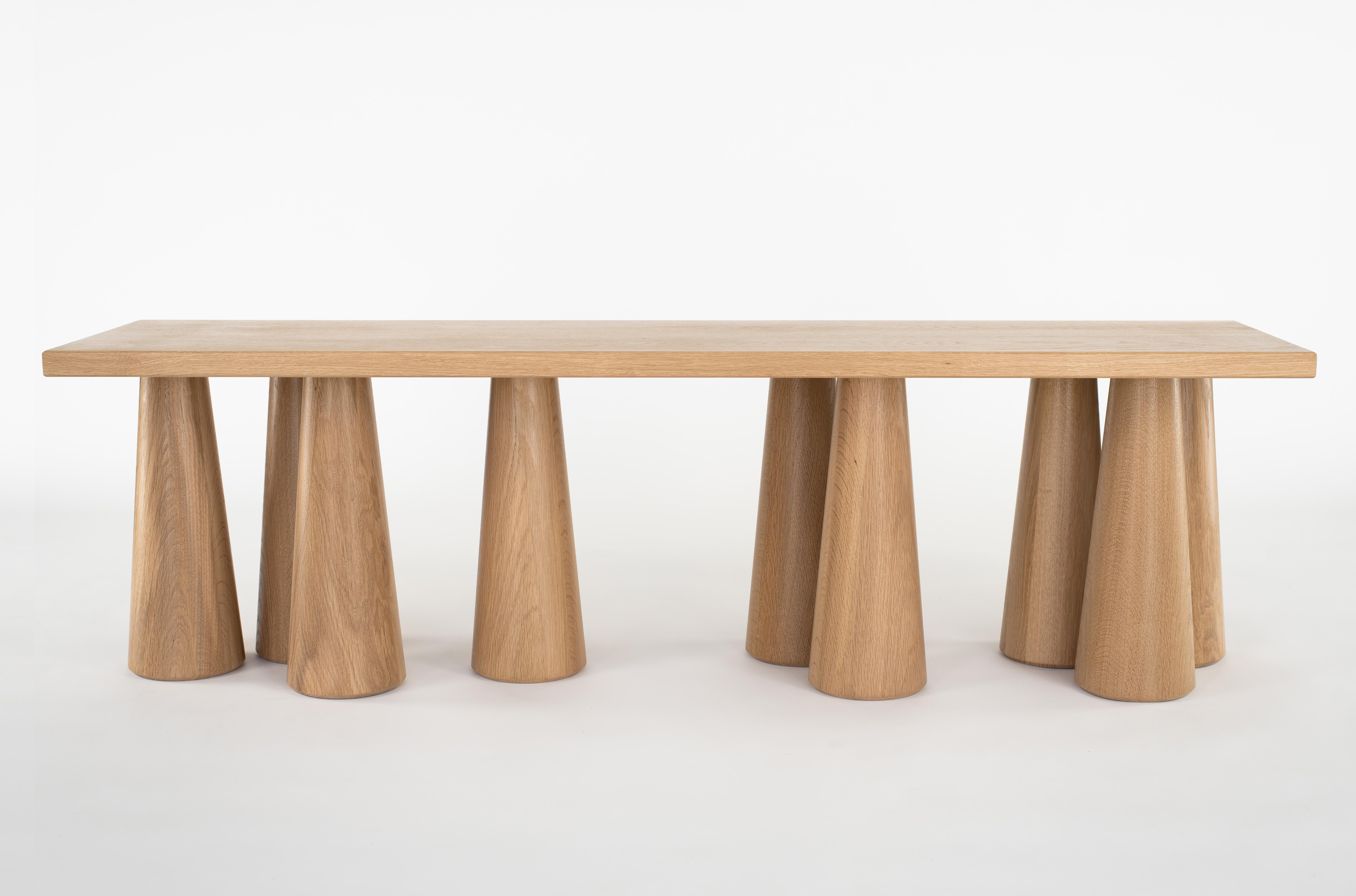 Pillar Bench, by Ben and Aja Blanc For Sale at 1stDibs