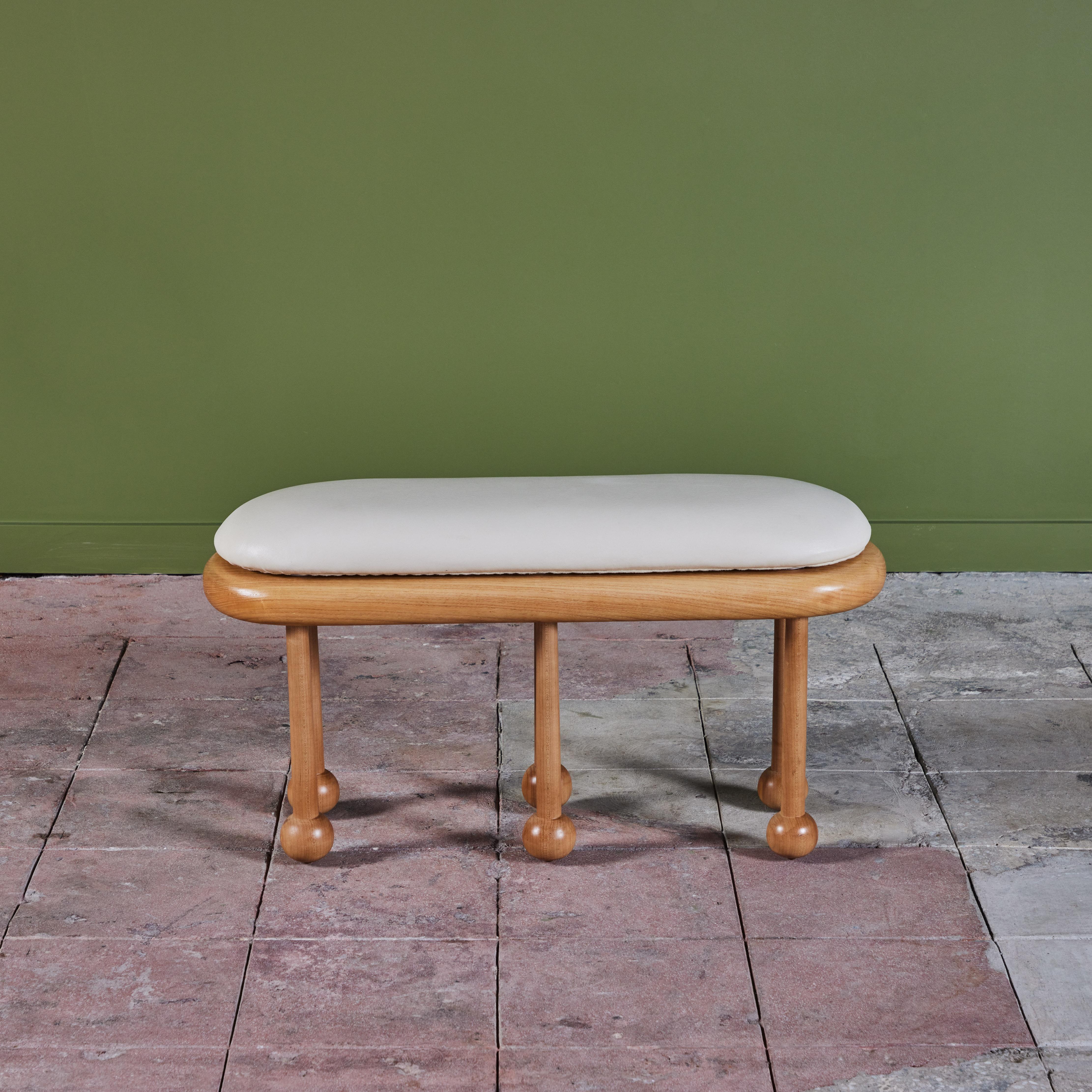 Pillar Bench by Evan Segota For Sale at 1stDibs