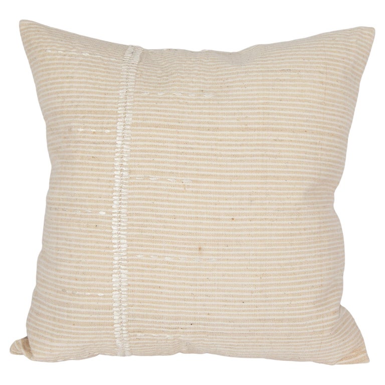 Pillow Case Made from Rustic Anatolian Vintage Textile For Sale at 1stDibs
