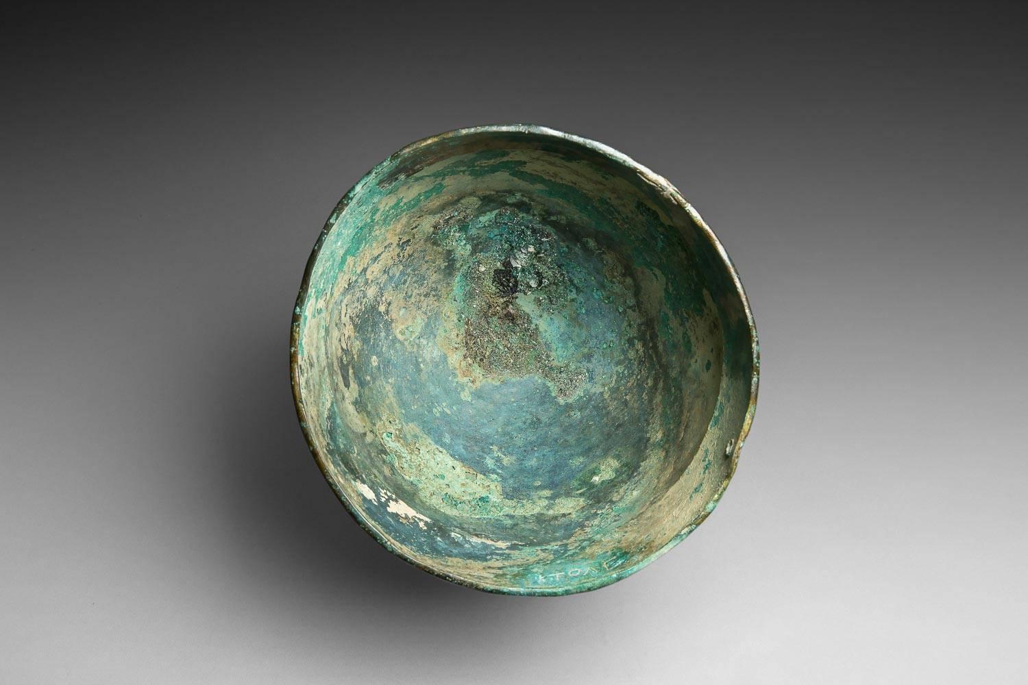 Pilos Bronze Helmet, Greek Art, 6th Century BC For Sale at 1stDibs