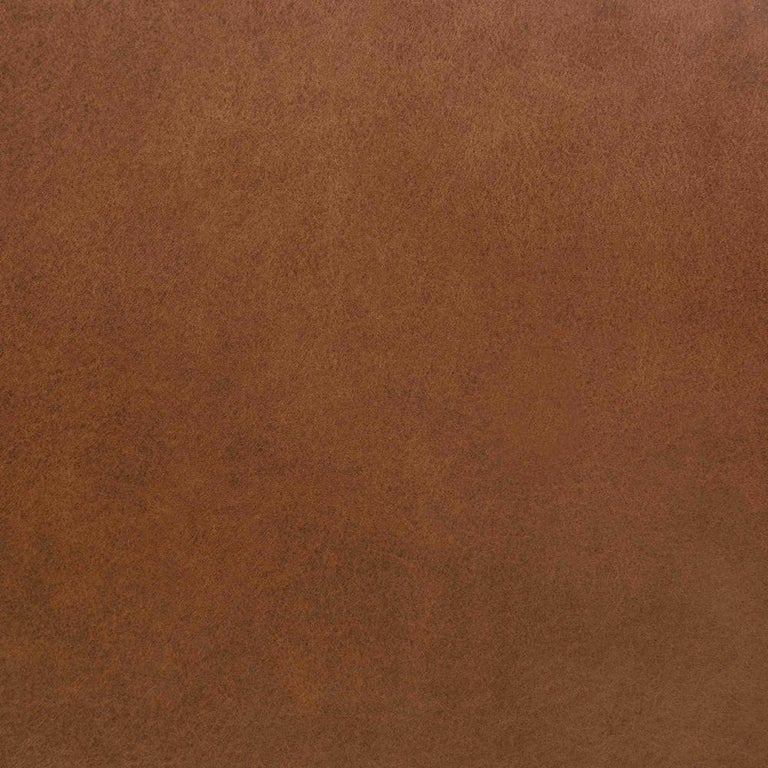 Pin Reversible Two-Toned Leather Armchair For Sale at 1stDibs
