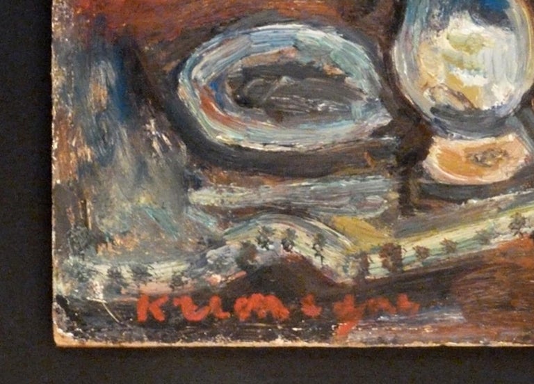 Pinchus Krémègne - Still Life with Bouquet of Flowers For Sale at 1stDibs