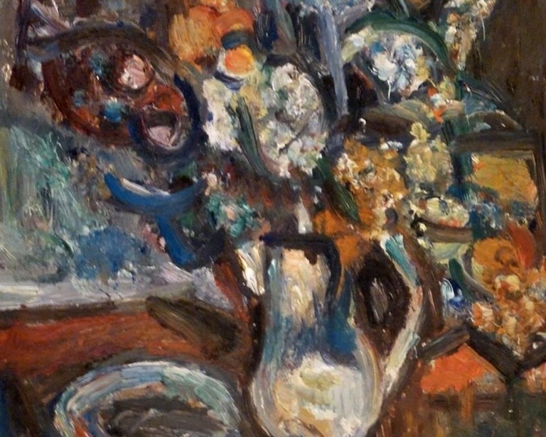 Pinchus Krémègne - Still Life with Bouquet of Flowers For Sale at 1stDibs