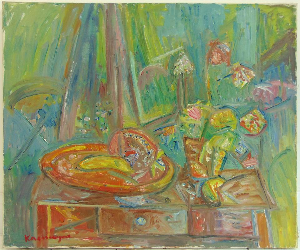 Pinchus Krémègne - Still Life with Bouquet of Flowers For Sale at 1stDibs