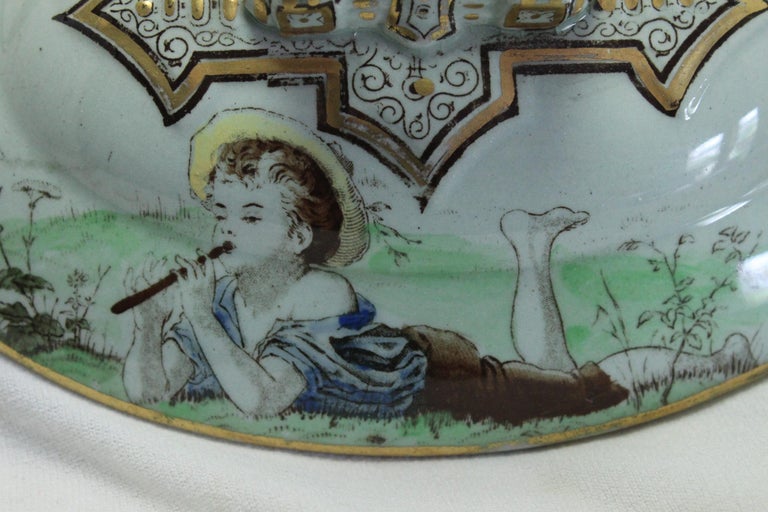 Pinder, Bourne and Co. Sauce Tureen on Stand For Sale at 1stDibs