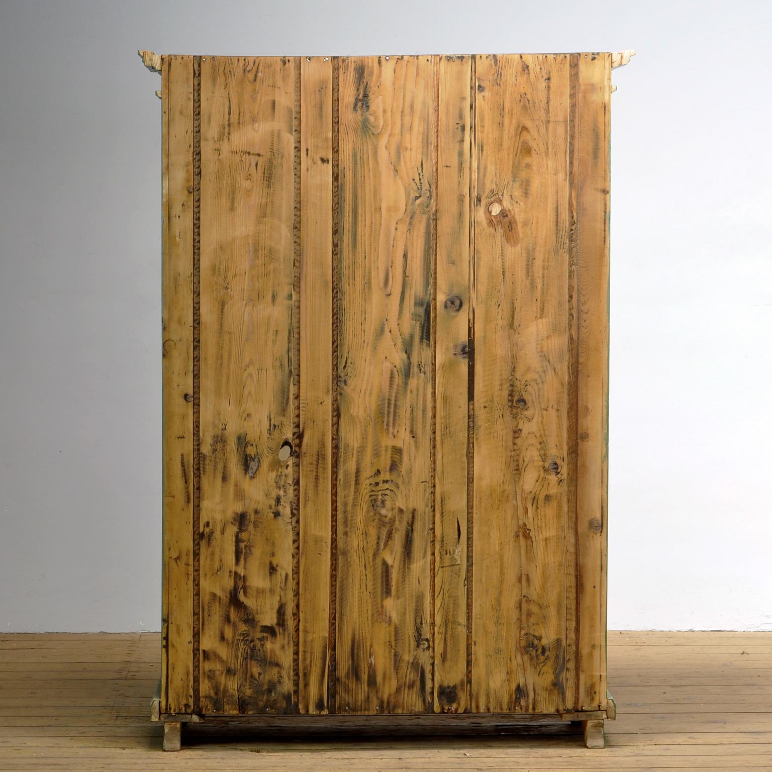 Pine Display Cabinet, 1920's For Sale at 1stDibs