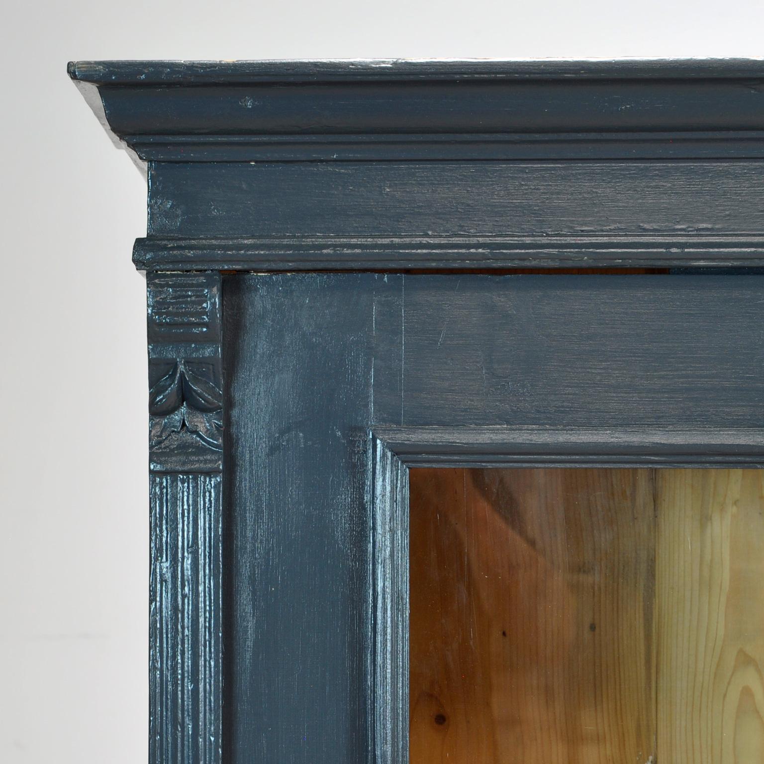 Pine Display Cabinet, 1920's For Sale at 1stDibs