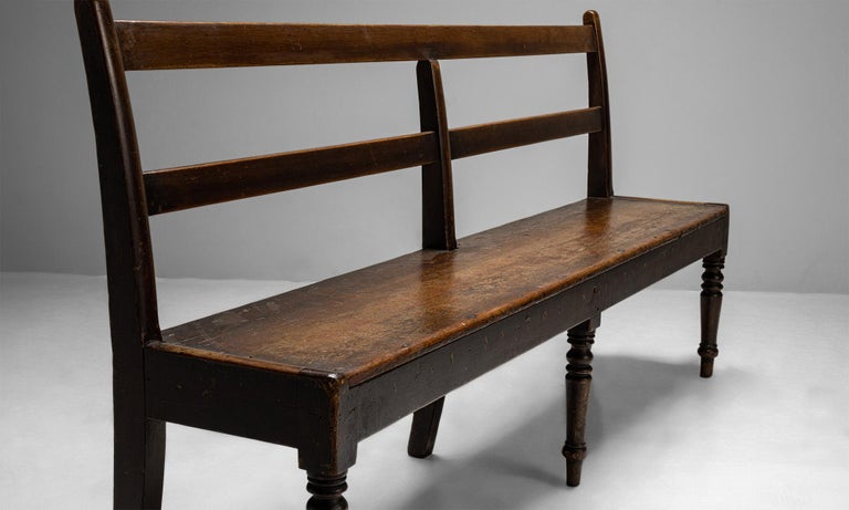 Pine Hall Bench, Wales, Circa 1880 at 1stDibs | pine hall furniture ...