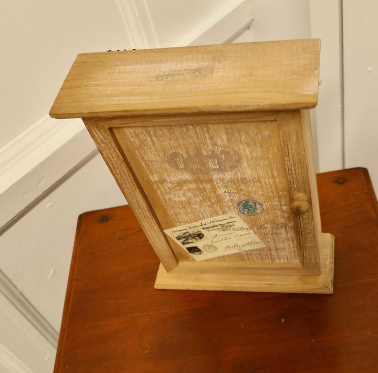 Pine Restaurant Cafe Key Cupboard For Sale at 1stDibs