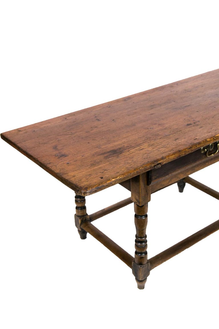 Pine Russian Tavern Table For Sale at 1stDibs