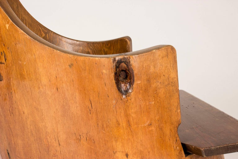 Pine Stump Stool Made in Sweden, 1934 For Sale at 1stDibs