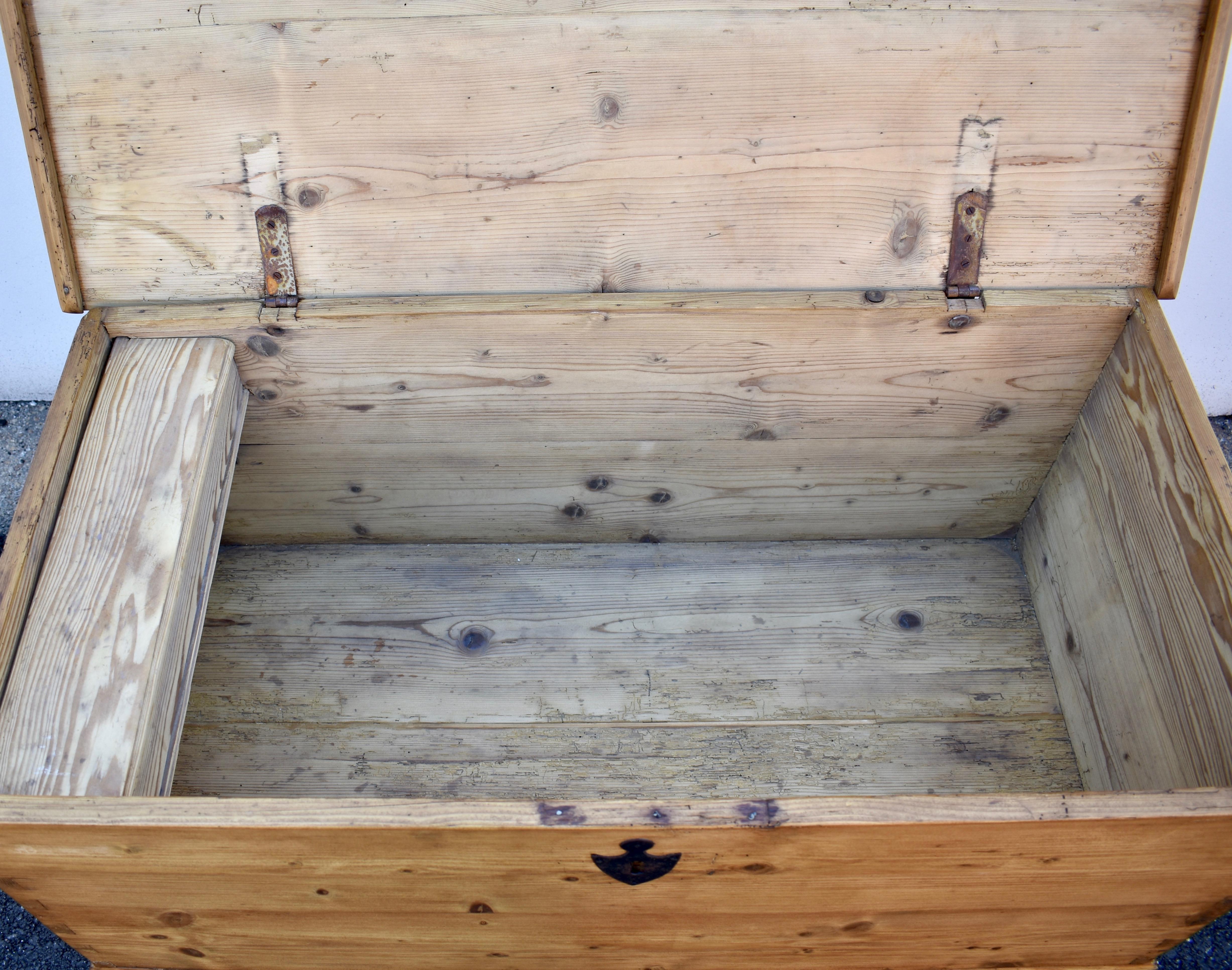 Pine Trunk or Blanket Chest at 1stDibs