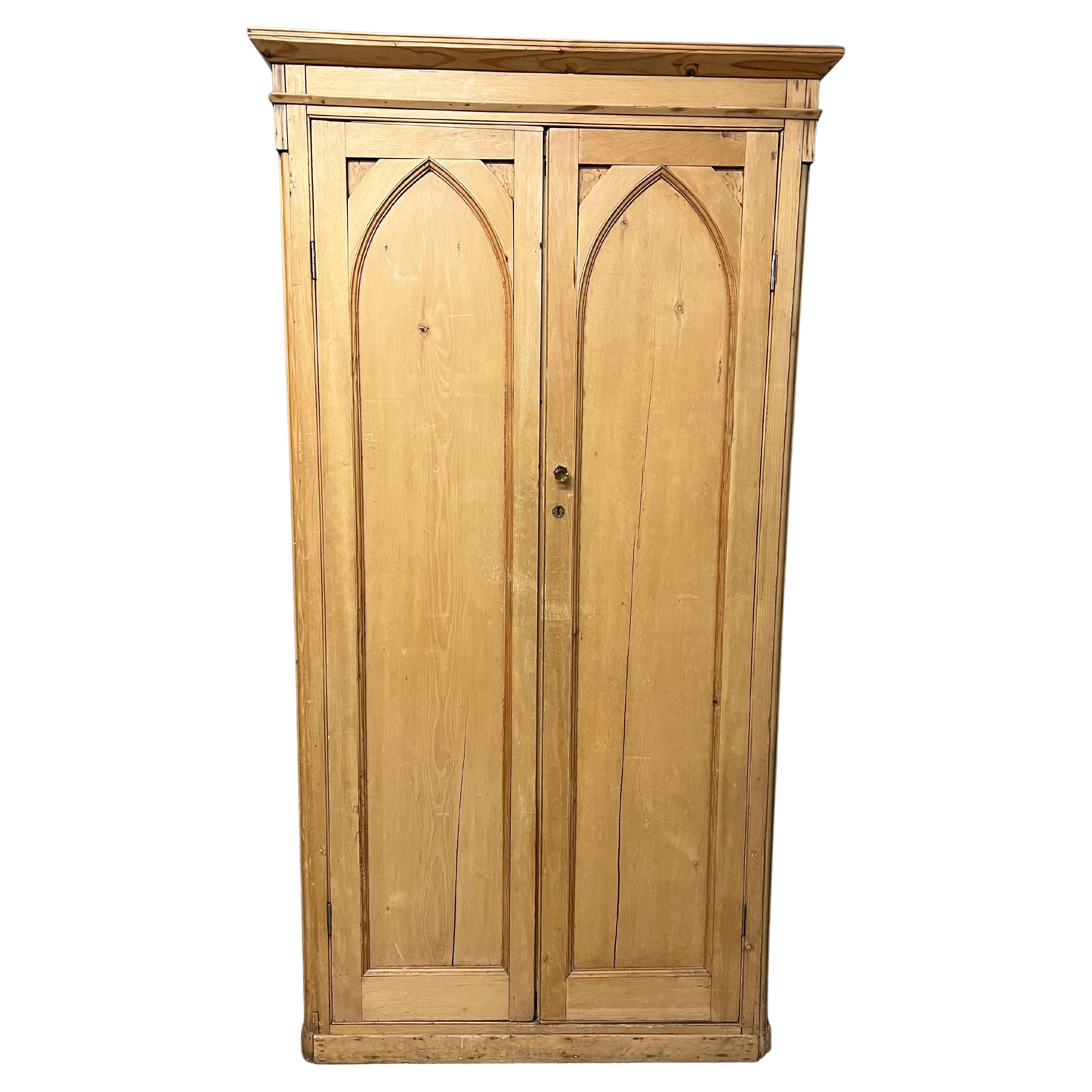 Marquetry Two-Door Armoire Made in France at 1stDibs
