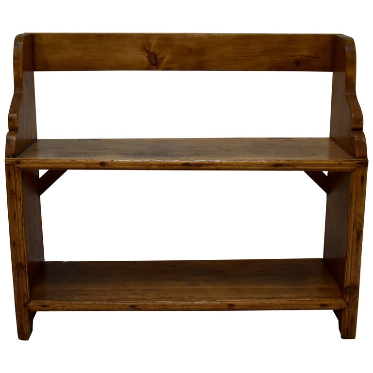 Pine Water Bench at 1stDibs