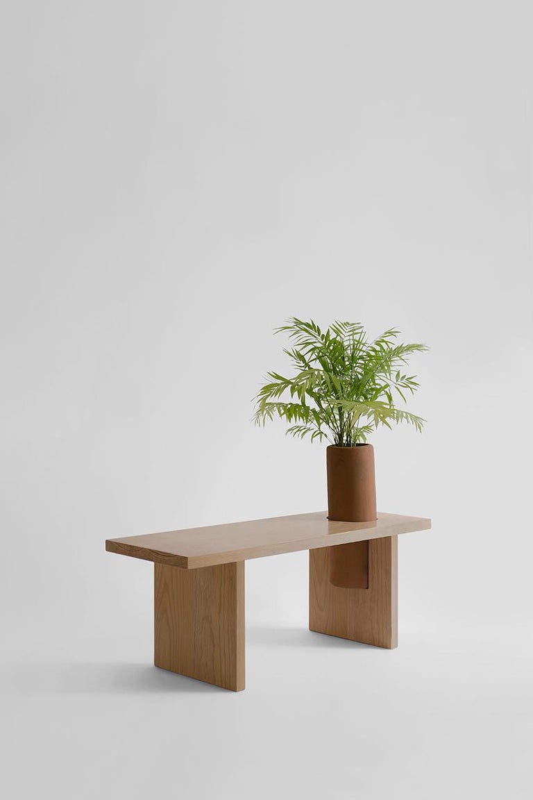 Pine Wood Geometrical Bench "Bench Three Big" by Omar Wade For Sale at ...