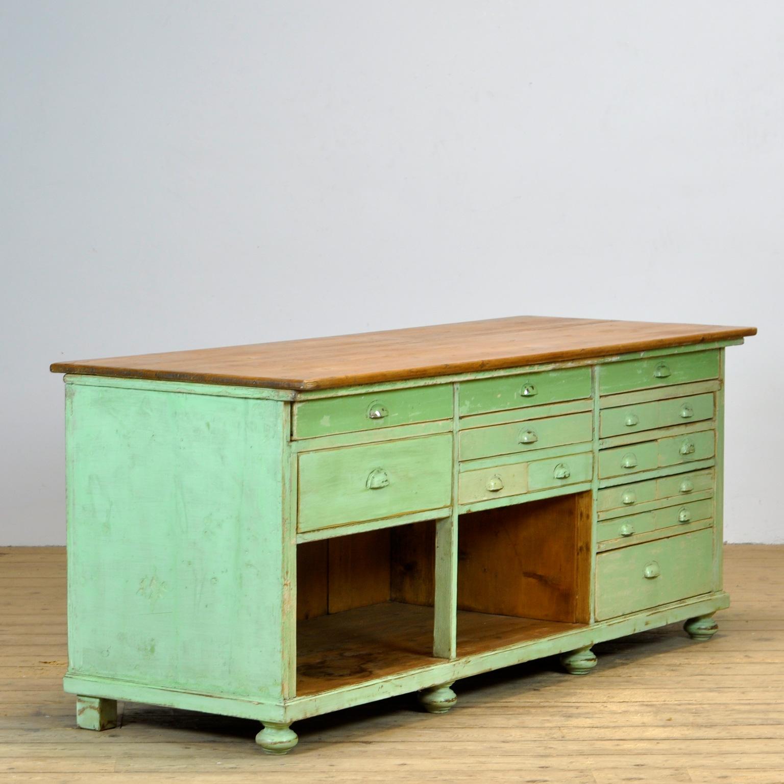 Pine Worktable, 1930s at 1stDibs