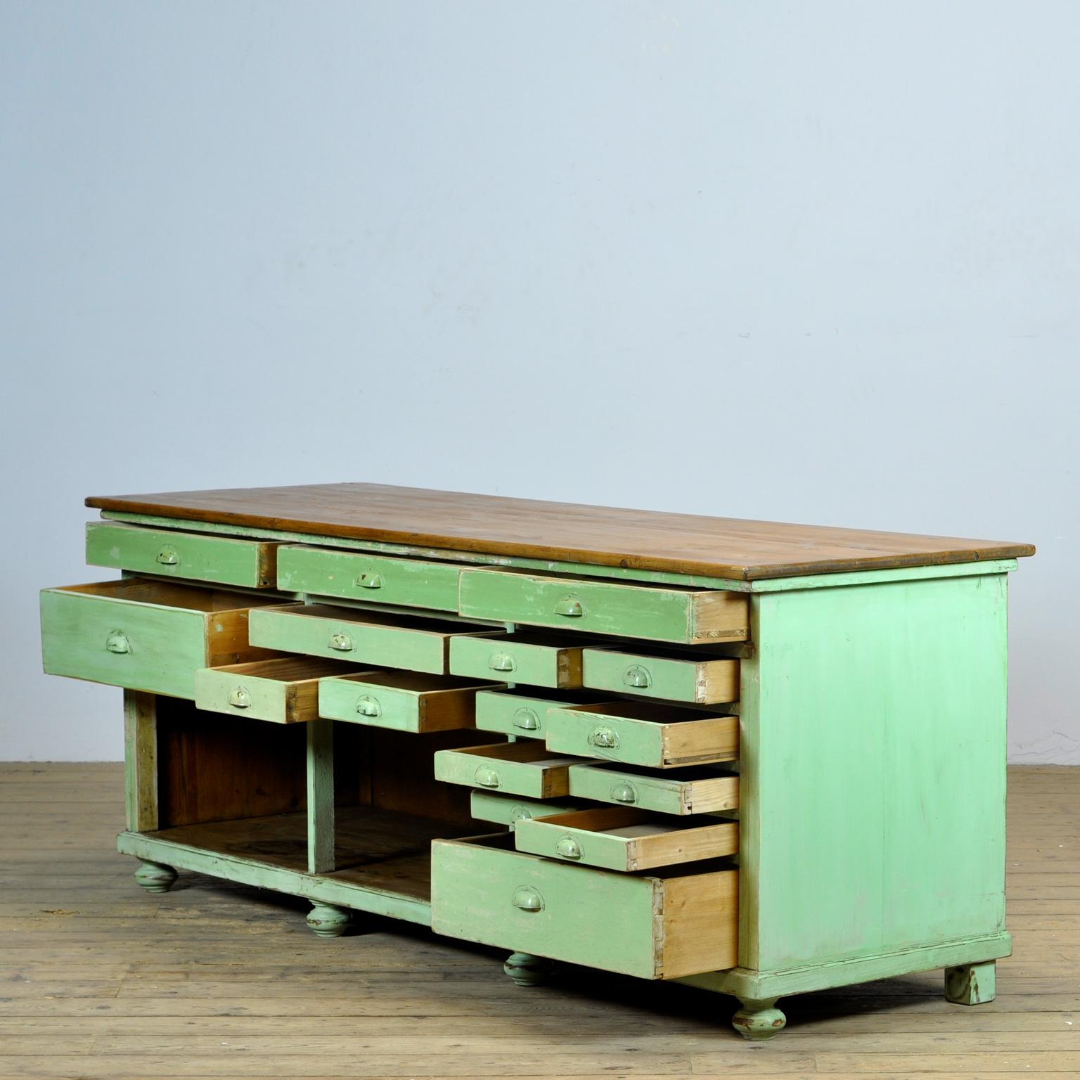 Pine Worktable, 1930s at 1stDibs