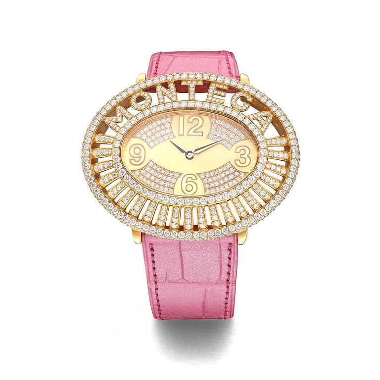 Pink Diamond Watch For Sale at 1stDibs