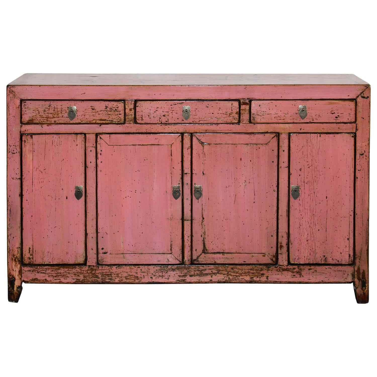Pink Dongbei Sideboard at 1stDibs