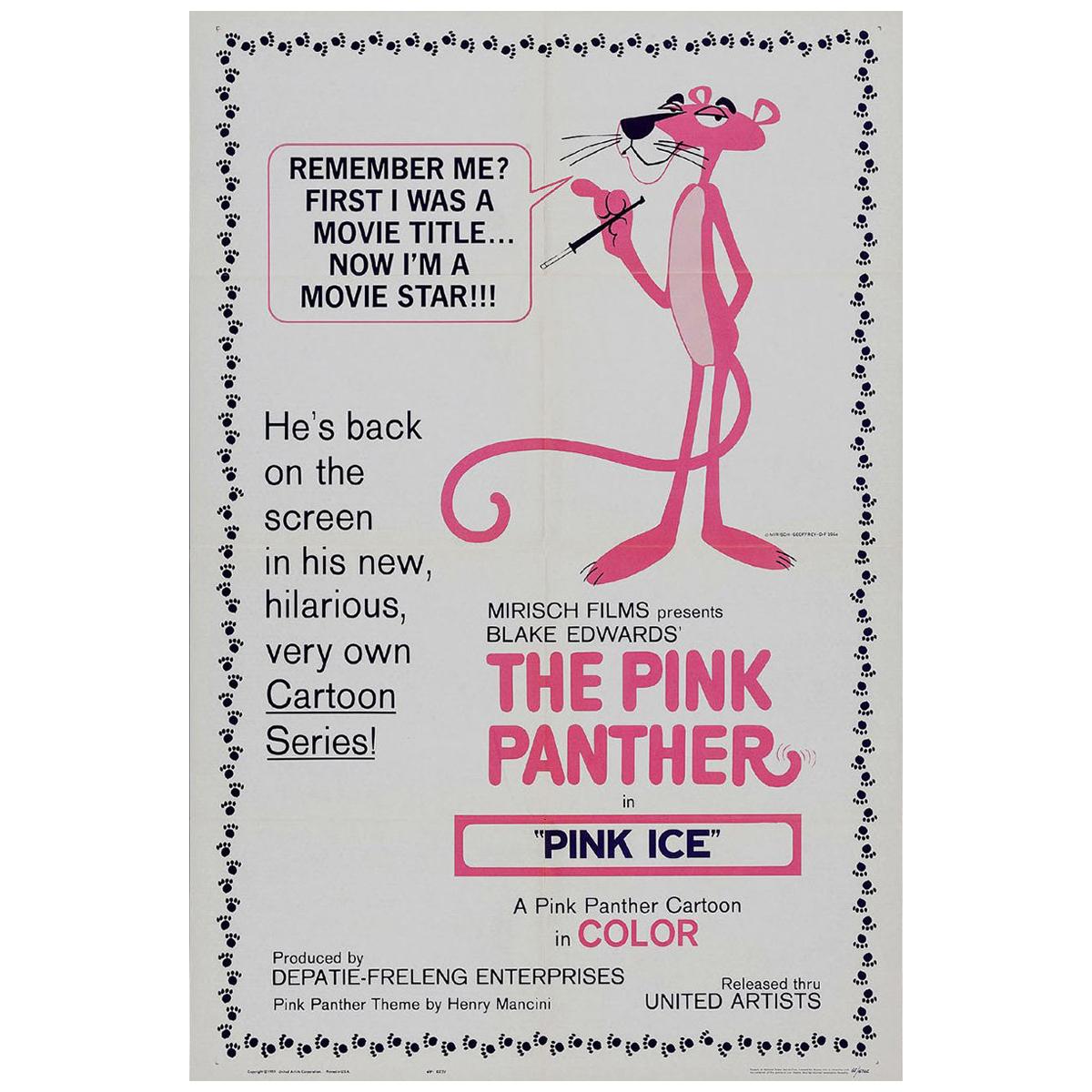 Pink Ice (1965) Poster at 1stDibs | poster pink panther, show me a ...