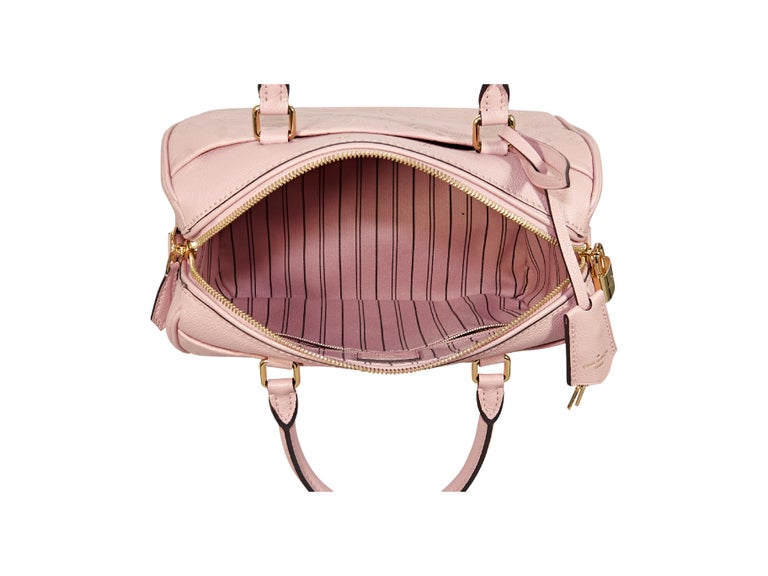 Pink Louis Vuitton Monogram Leather Speedy 25 Bag at 1stDibs