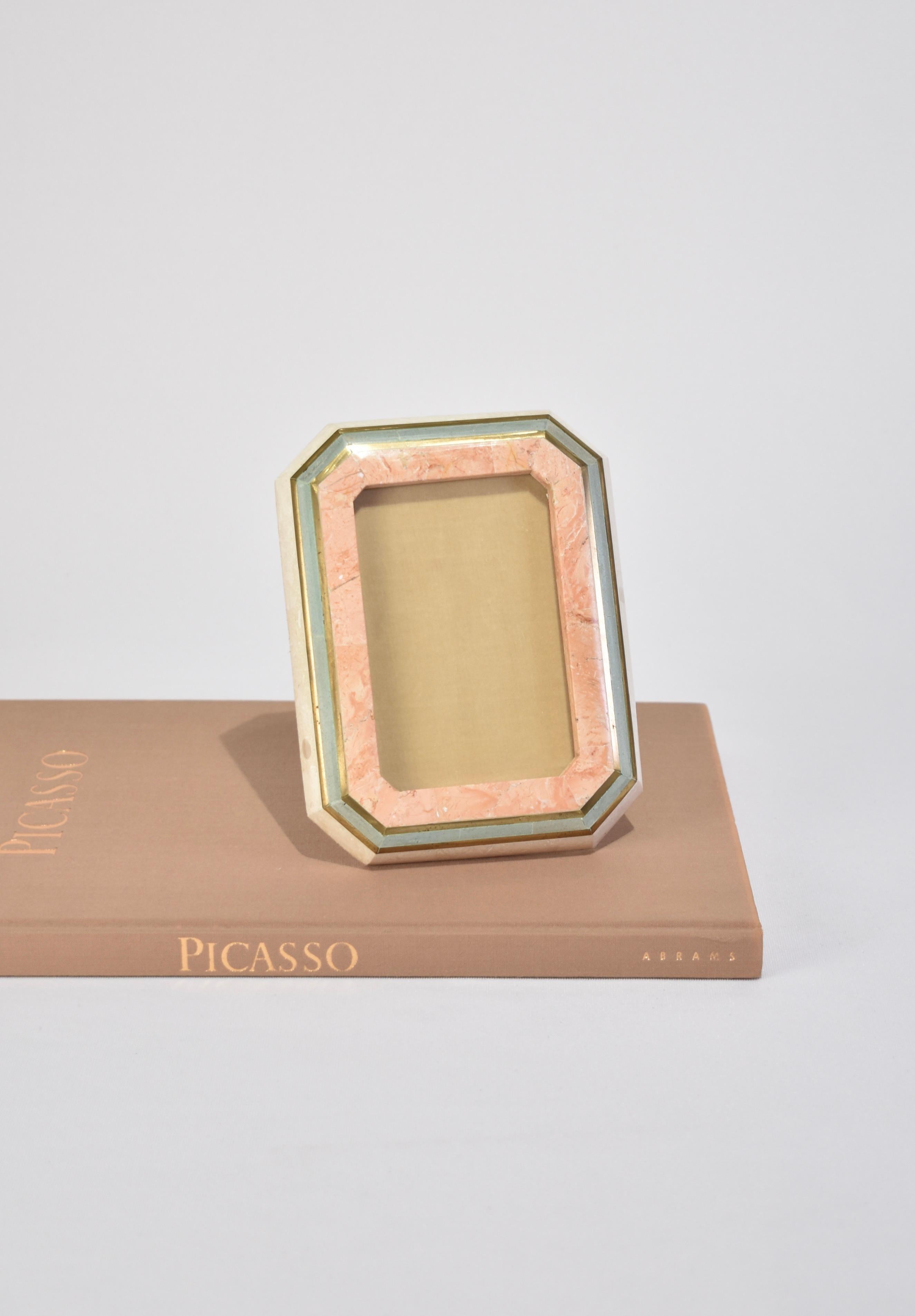 Pink Marble Frame at 1stDibs