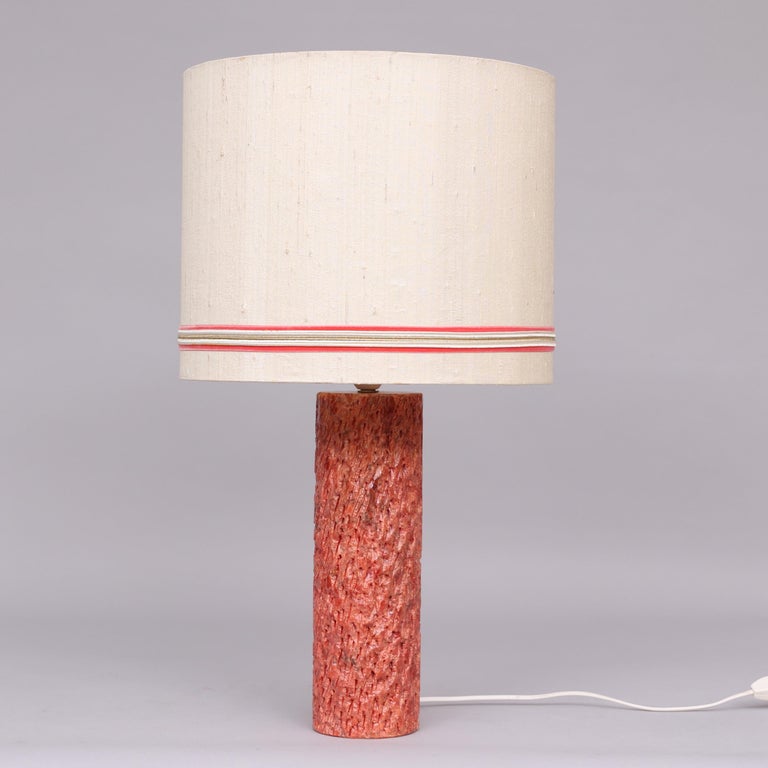 Pink Marble Table Lamp Texture Hand Sculpted Anonymous, Italy, 1950 For ...