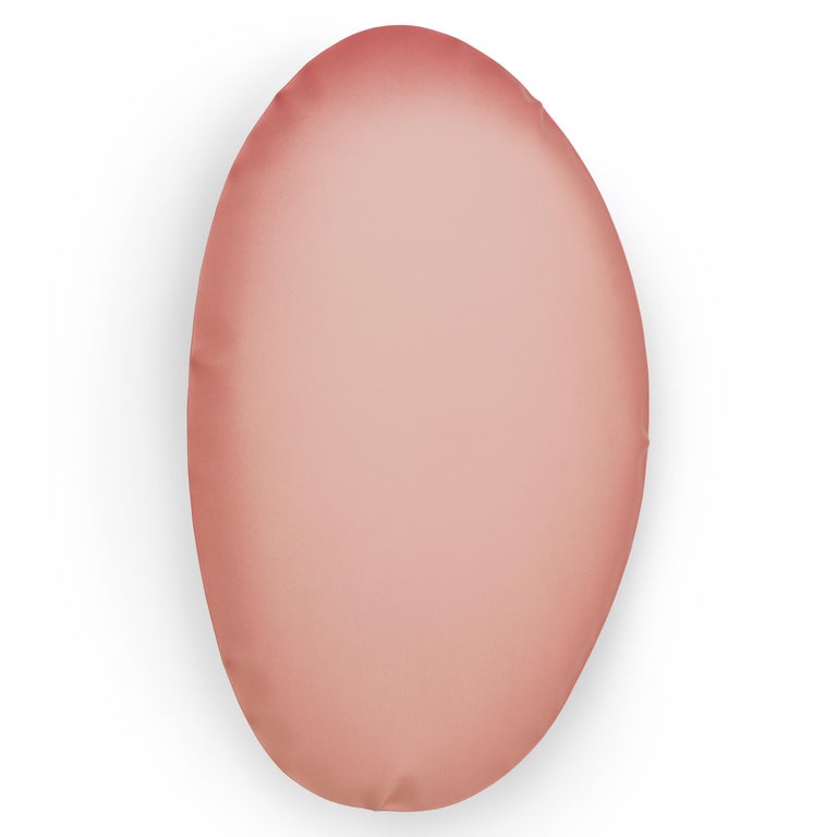 Pink Matt Tafla O5 Wall Mirror by Zieta For Sale at 1stDibs