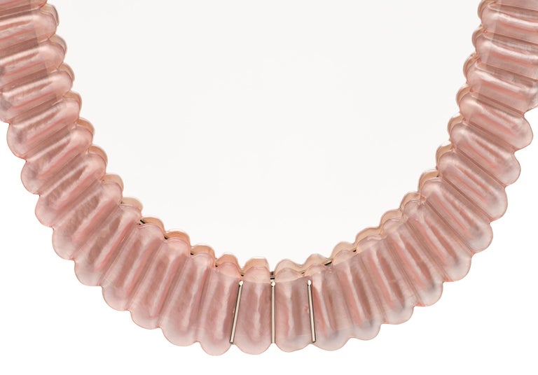 Pink Murano Glass Mirror by Fuga at 1stDibs
