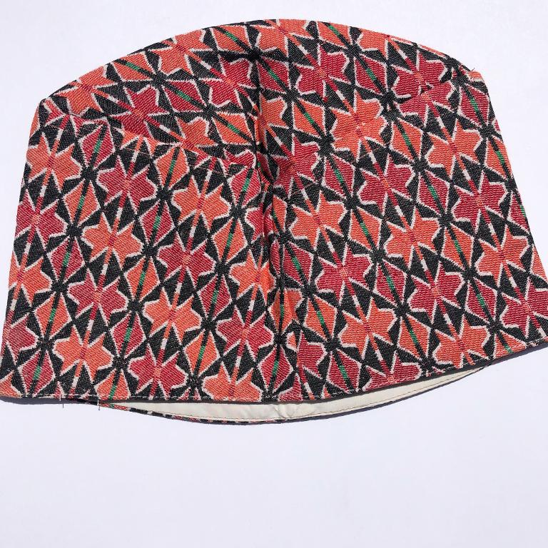 Framed Nepalese Textile Wall Hanging in Acrylic with Gold Standoffs For ...