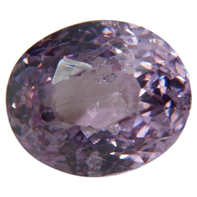 Pink Violet Spinel, Solitaire Ring, Spinel Engagement Ring, August ...