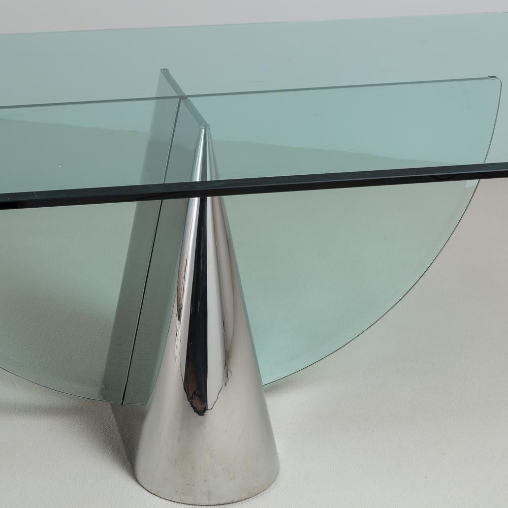 Pinnacle Dining Table by J Wade Beam for Brueton, 1970s For Sale at 1stDibs