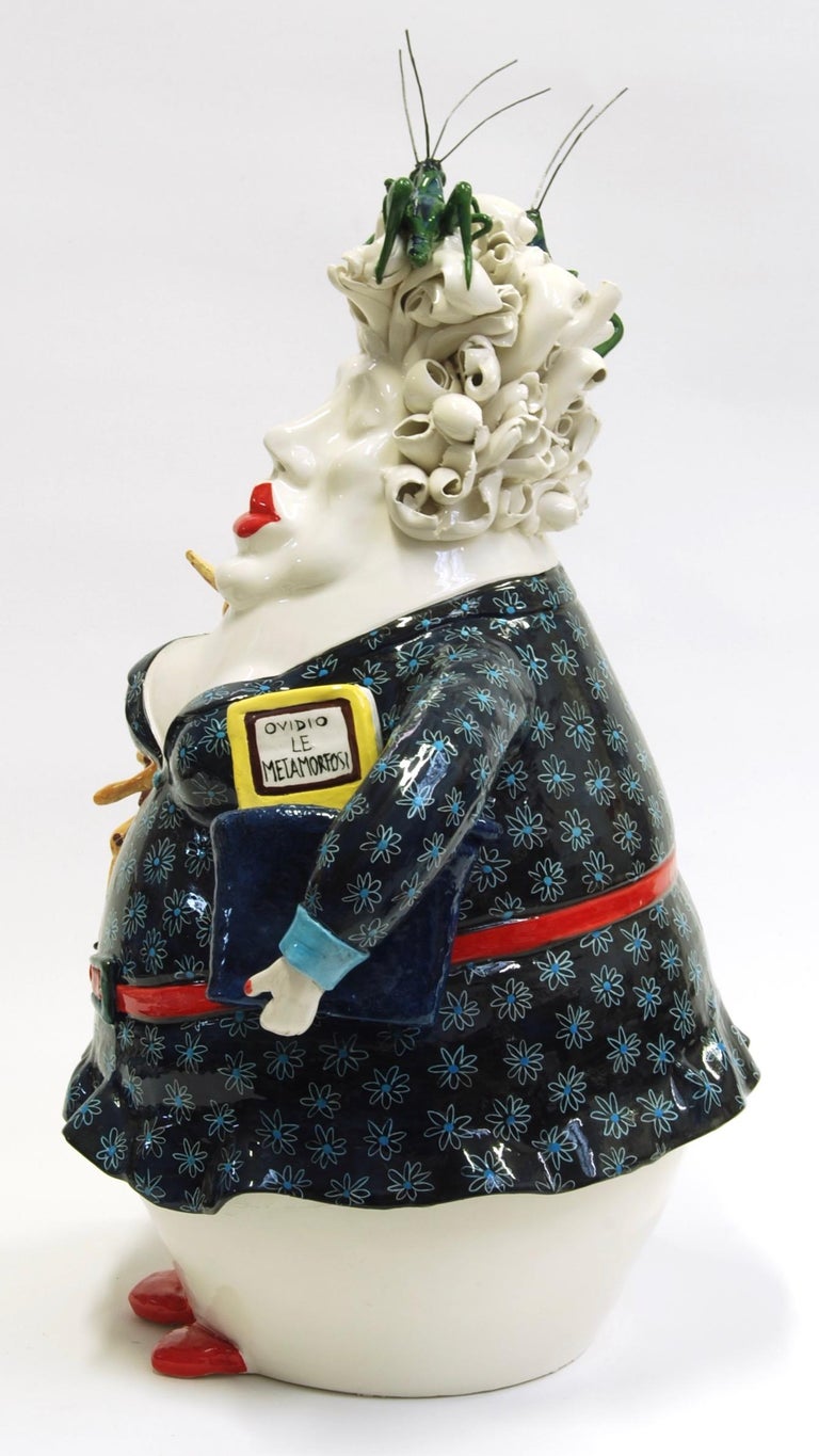 Pinocchio Design Lady, Decorative Centerpiece Handmade Italy 2020, Hand ...