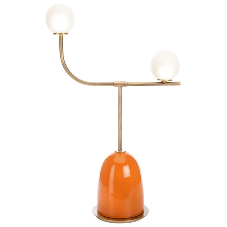 Pins Arched Table Lamp For Sale at 1stDibs