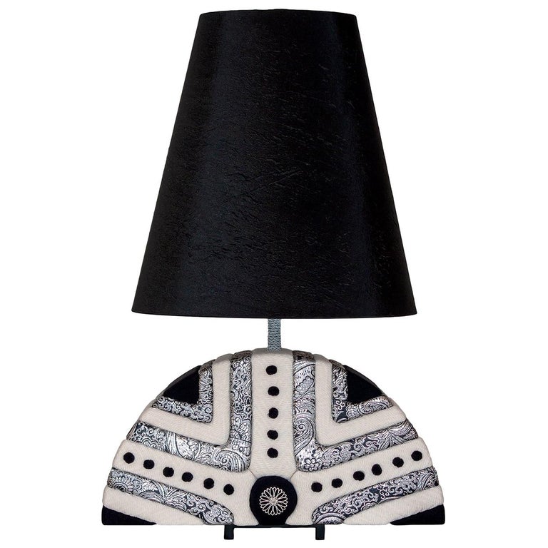 Pintadera Silver Table Lamp For Sale at 1stDibs