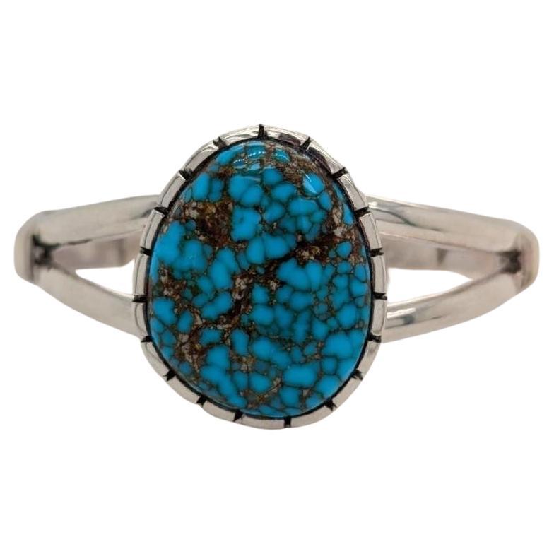 Longhorn Valley Treasure: Vintage Turquoise Cuff Bracelet For Sale at ...