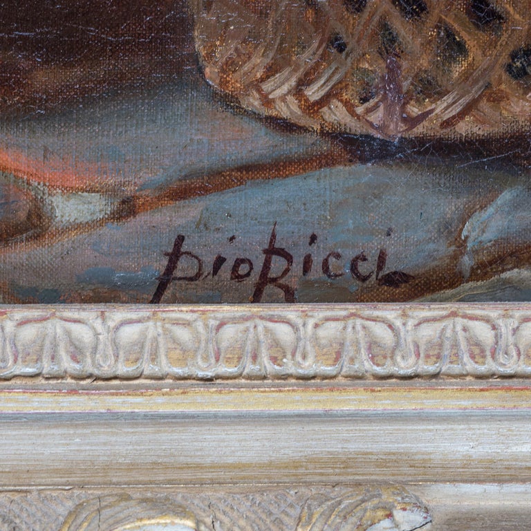 Pio Ricci - Fine Italian Painting of Mother and Child by Pio Ricci For ...