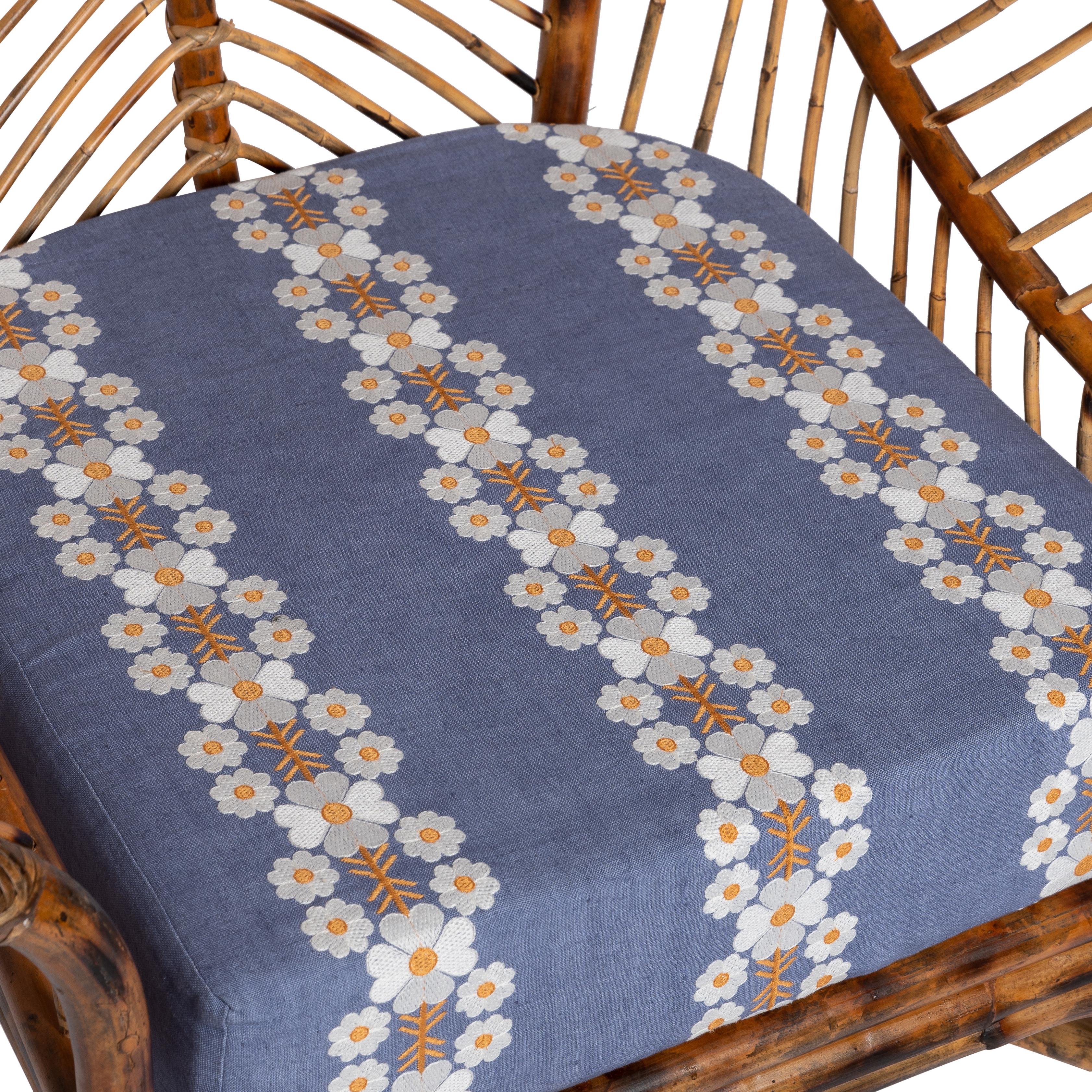 Piolo Bamboo Chair in Natural Honey Rattan, Modern furniture by Louise ...
