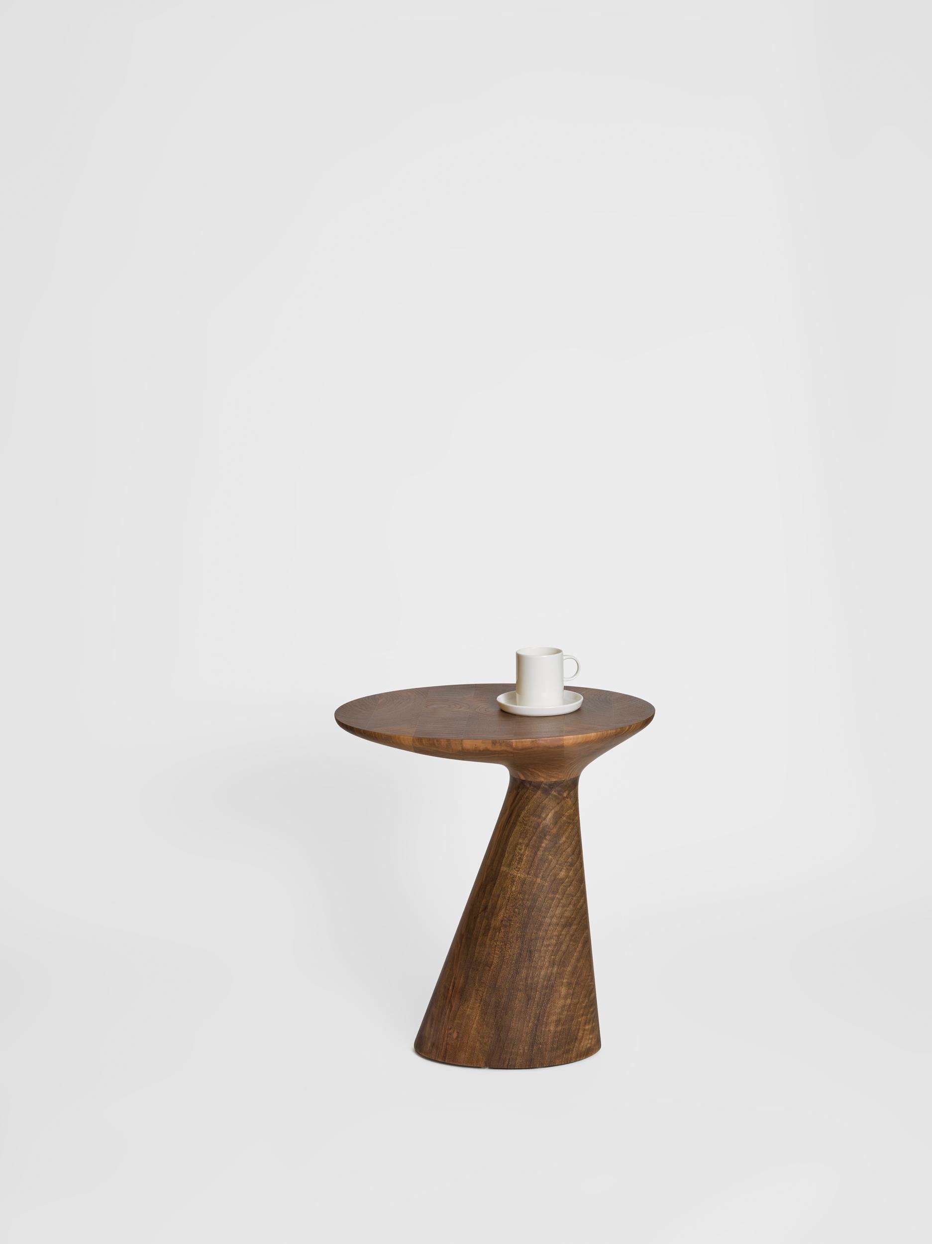Pion Side Table, Oak, Contemporary Wooden Side Table, Organic Modern ...