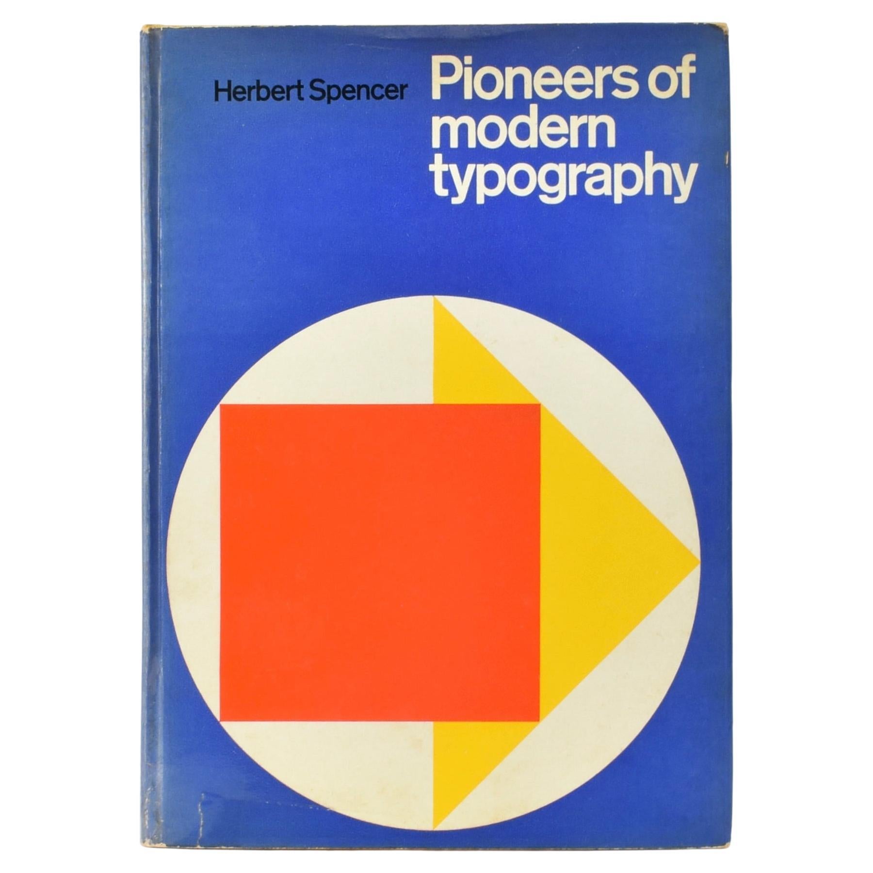 Pioneers of Modern Typography For Sale at 1stDibs