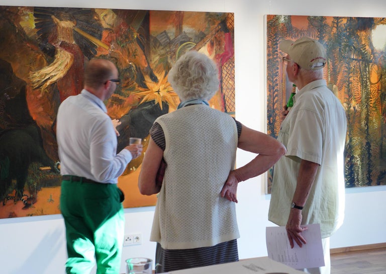 Piotr Kotlicki - He Lost His Mind For Some Meanest - Large Format Oil ...