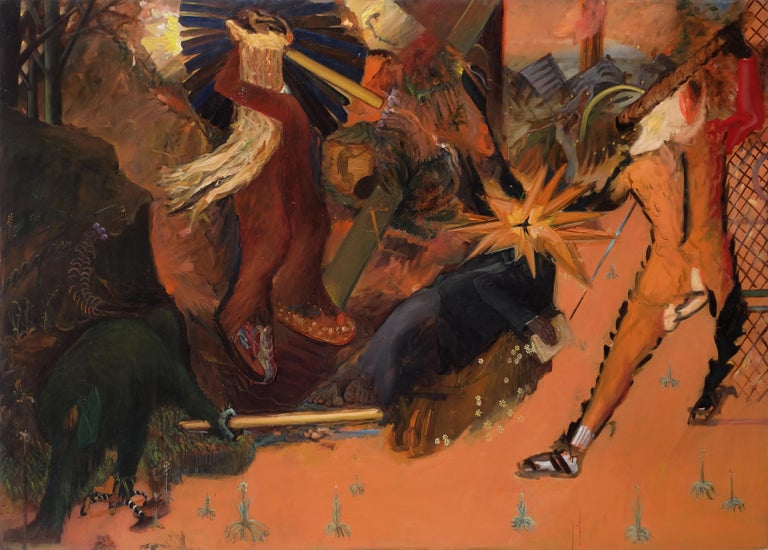 Piotr Kotlicki - He Lost His Mind For Some Meanest - Large Format Oil ...