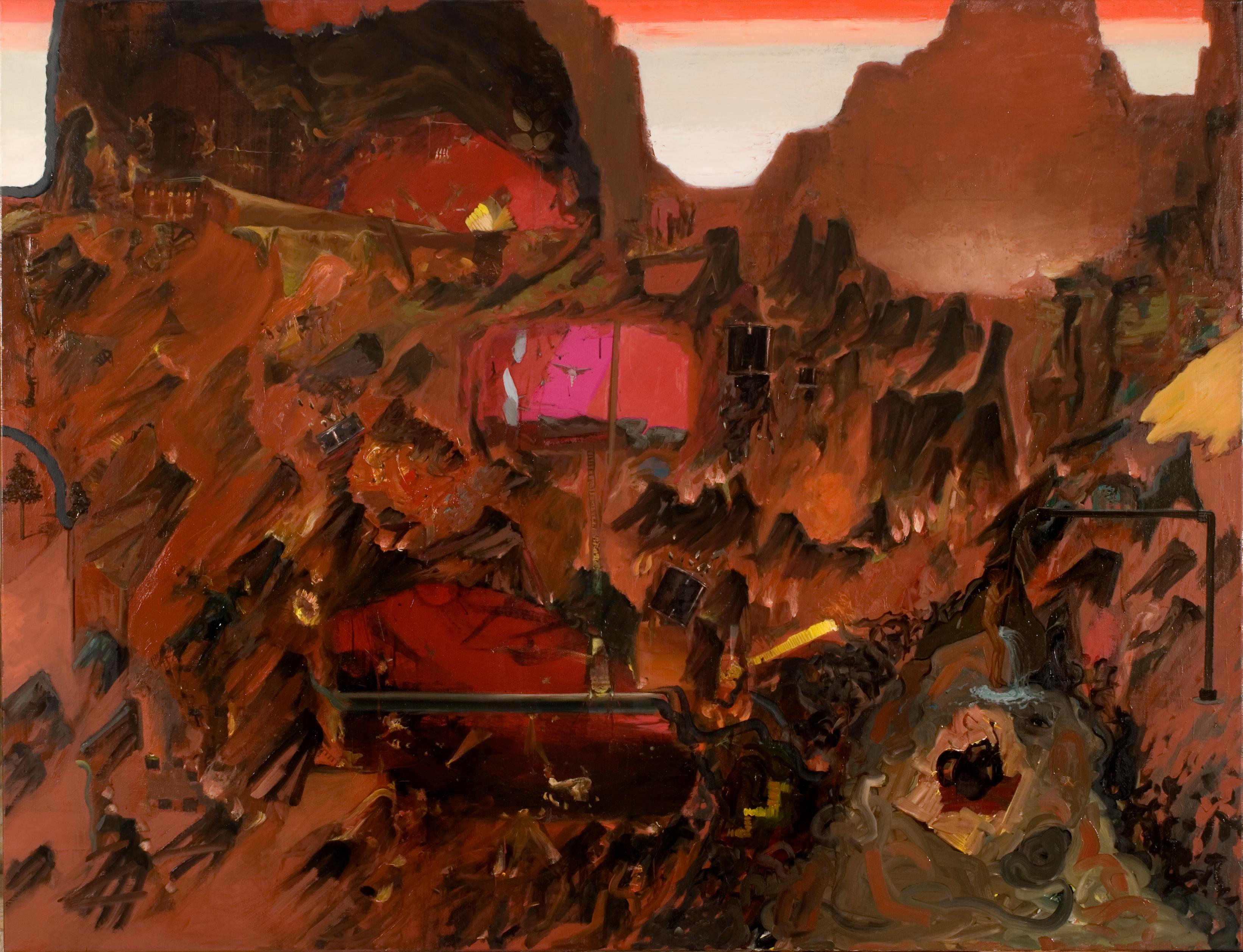 Piotr Kotlicki - The Truth is Only Know by Ferns - Large Format Oil ...